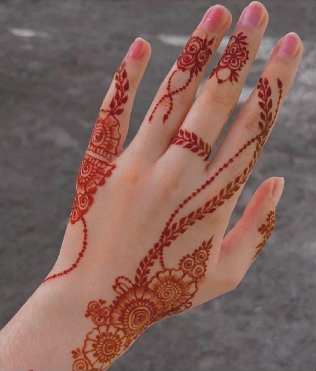 Back Hand Mehndi Design Images, Photos & Pictures - Photos Baba